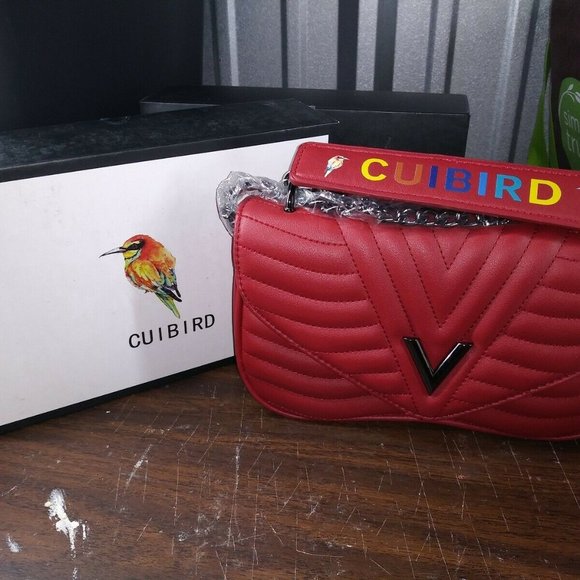 CUIBIRD | Bags | Cuibird Fashion Shoulder Bag Crossbody Red New | Poshmark
